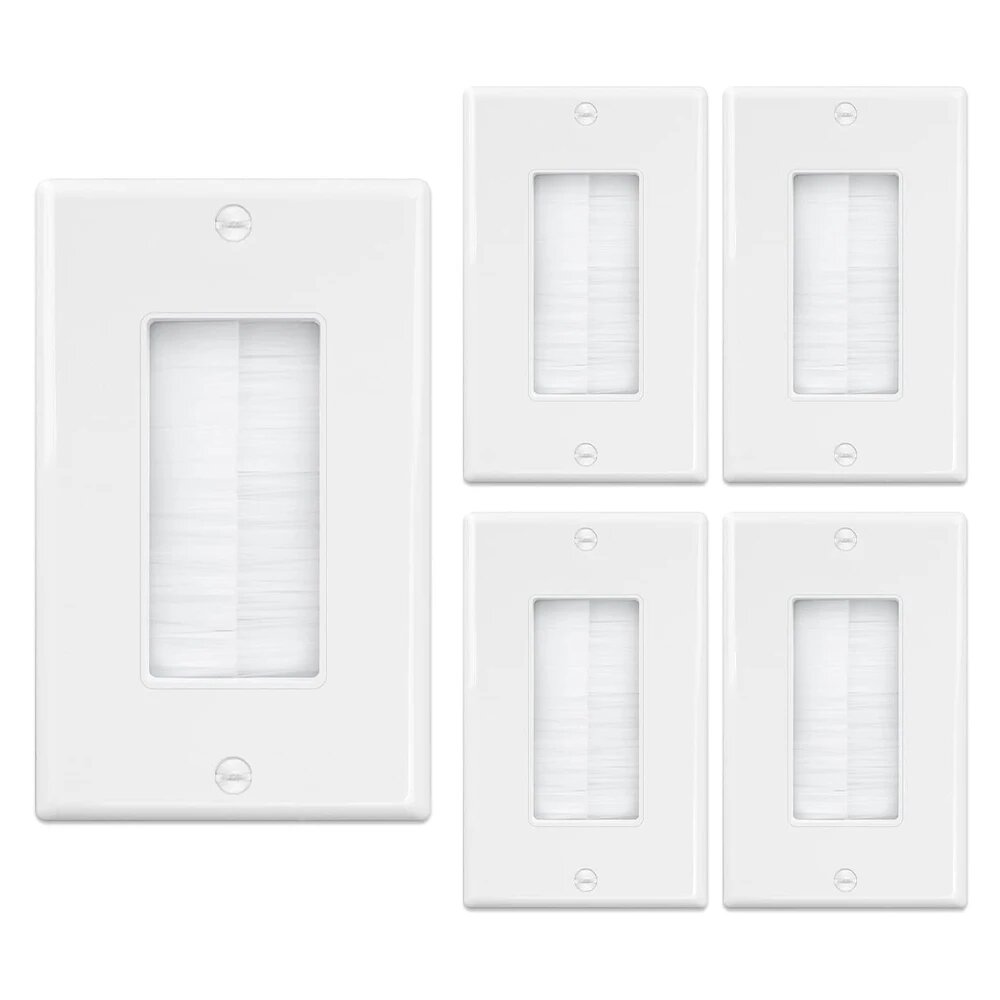 ZoeRax Пластина для прохода кабеля 5-Pack