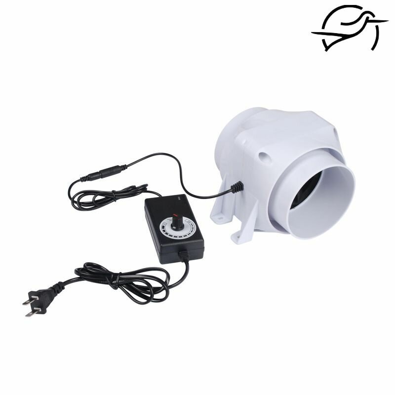 Эксклюзивный 12вольтовый канальный вентилятор 50 мм с питанием от аккумуляторного зажима и вытяжной системой 46 мм