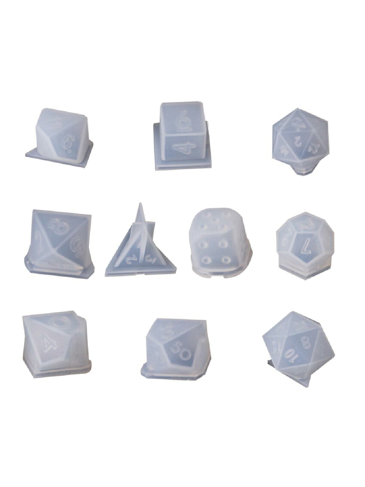 1 набор из 10 эпоксидных кубиков "сделай сам"