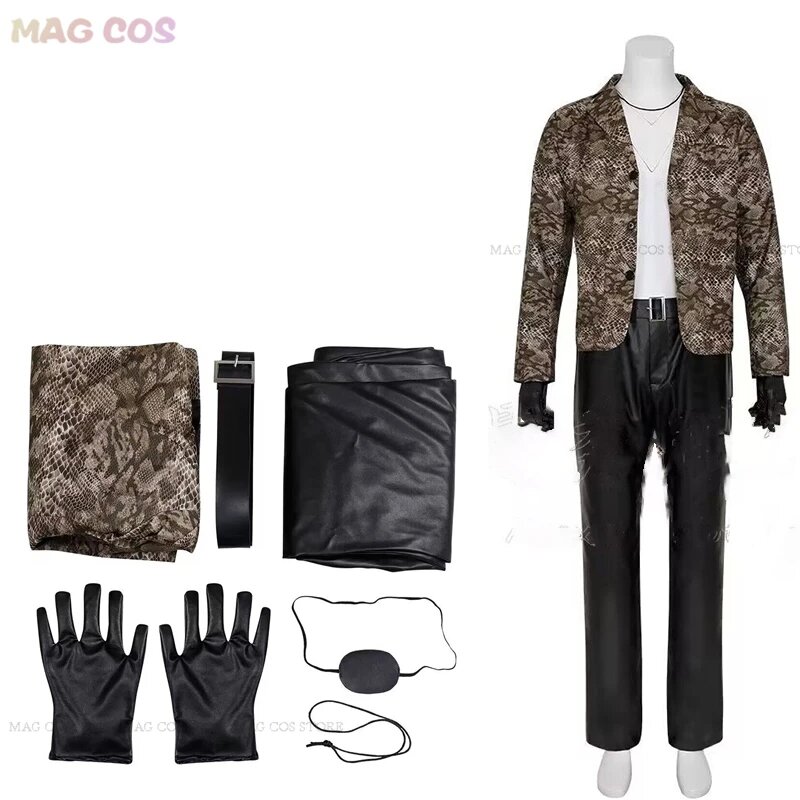 Косплей костюм Goro Majima, Размер S, Цвет Costume