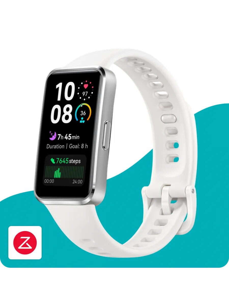 Band 10 Алюминиевый корпус, Белый (RU)