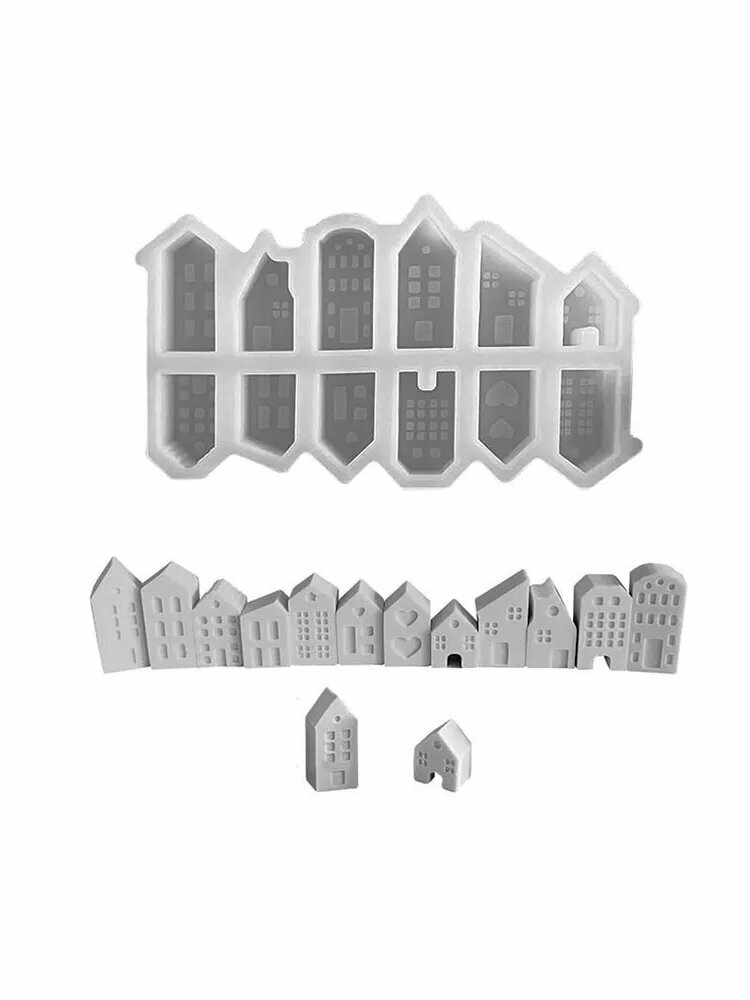 Силиконовая форма для маленького домика