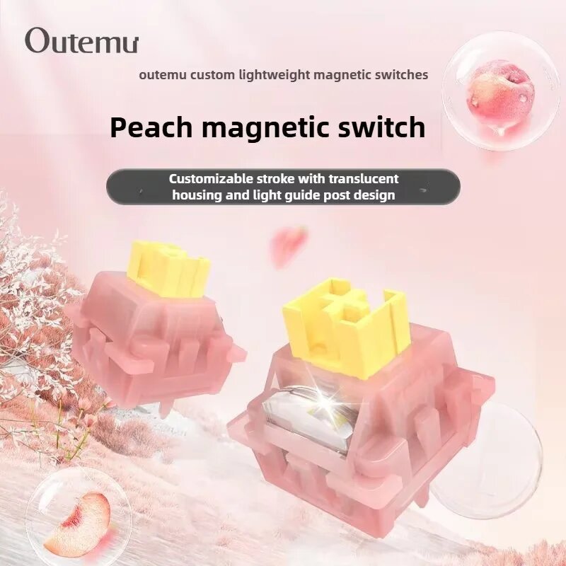 Outemu Peach Silent, 70 шт.