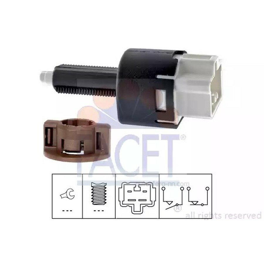 FACET 71177 Датчик стоп-сигнала CITROEN C4 AIRCROSS 1.6 HDi 115 04/12-/