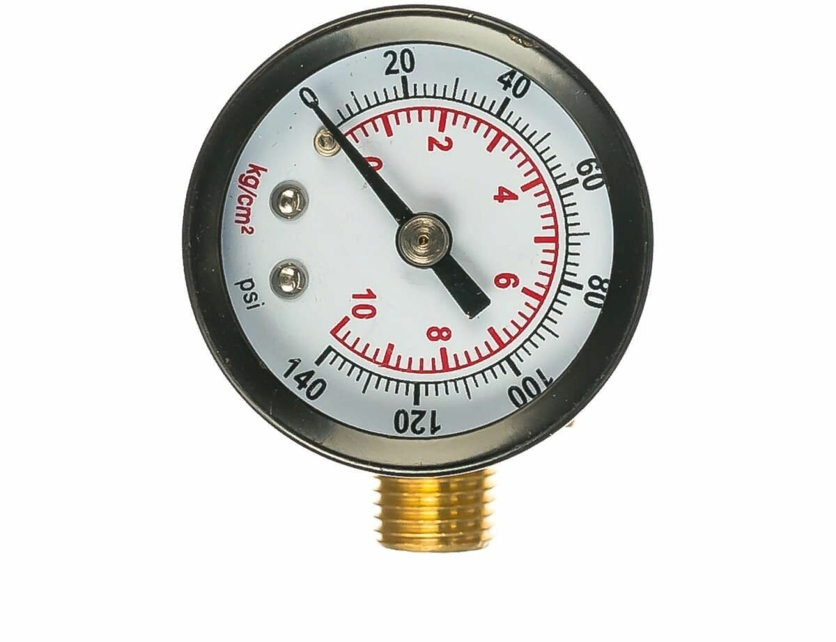 Регулятор мини с индикатором давления 1/4" эврика ER-SP002