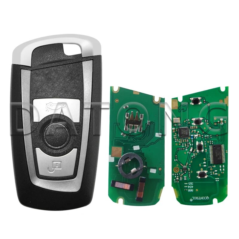 Автомобильный смарт-ключ Datong World для BMW F 1 2 3 4 5 6 7 CAS4 + 3BT Silver, 315Mhz YGOHUF5662