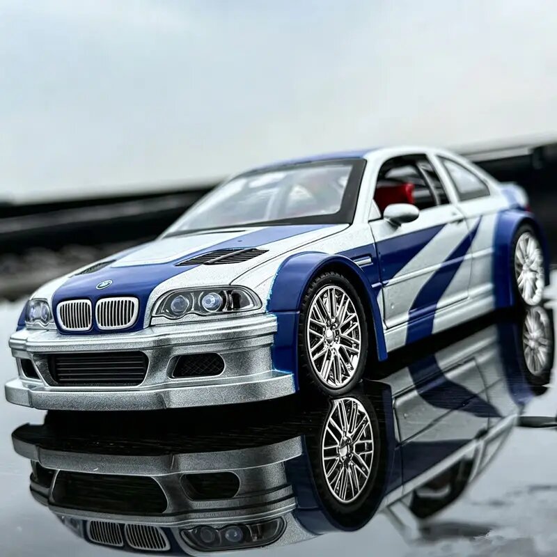 Модель BMW M3 E46 GTR Coupe 1:24 Orange — фото 1