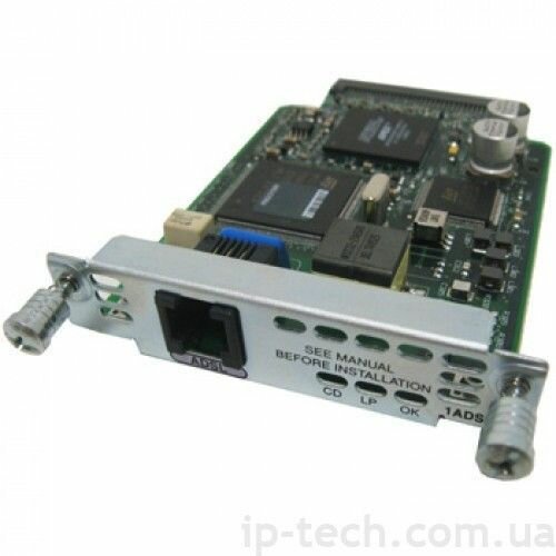 Сетевая карта Cisco WIC-1ADSL 2611XM ADSL Bundle, 2FE, SP Services, 32F, 256D. Товар уцененный