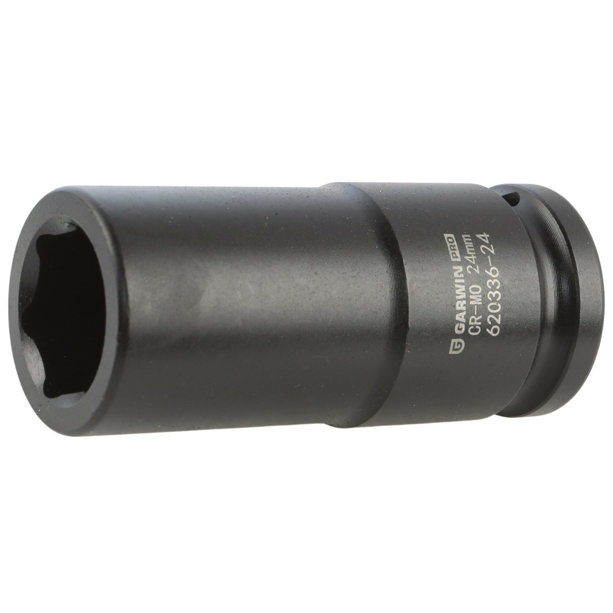 GARWIN PRO 620336-24 Головка, 3/4", 24 мм, торцевая, 6-гранная, ударная, глубокая