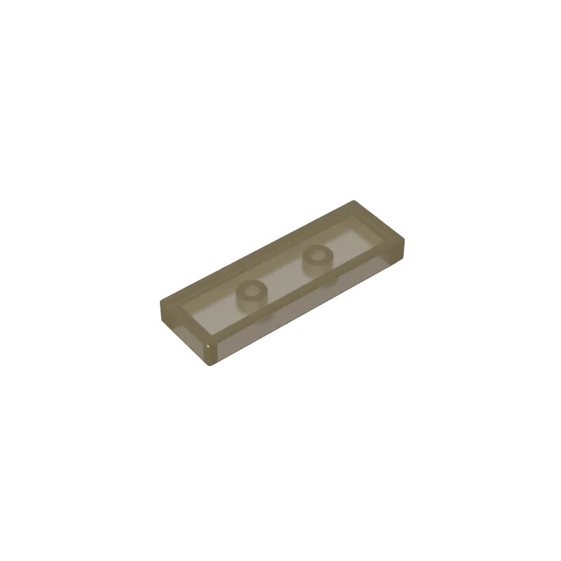 Бежевые мозаичные блоки GOBRICKS 1x3 (10 шт.)