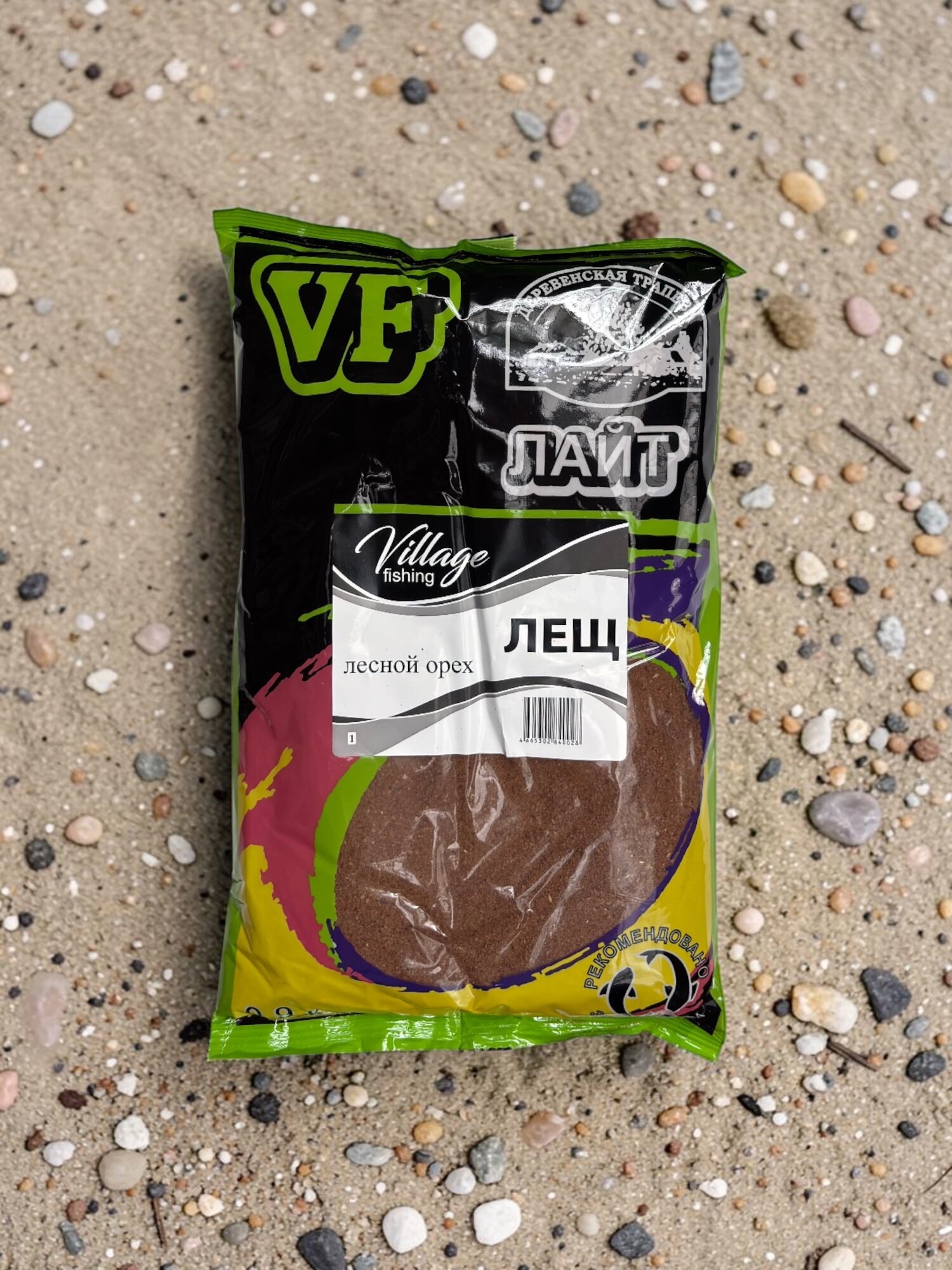 Прикормка VF Деревенская Трапеза Лайт Лещ Лесной Орех 900 г для: леща, подлещика, густеры, крупной плотвы