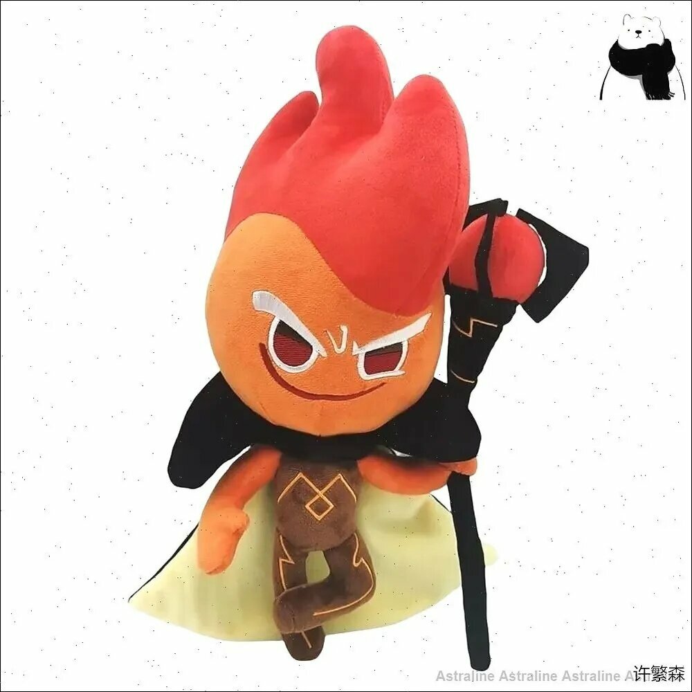 Плюшевая игрушка cookie run / fire spirit