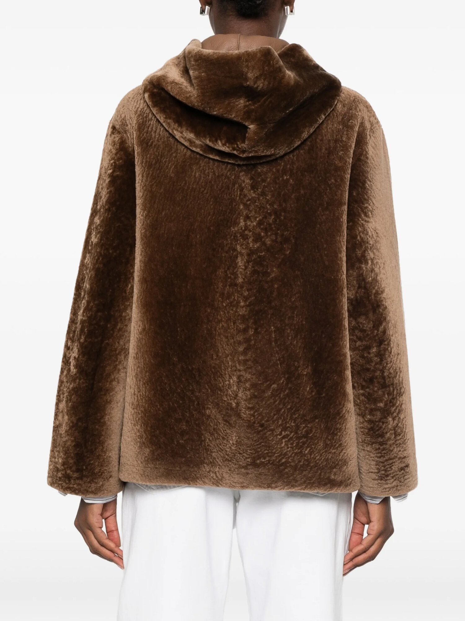 Куртка Manzoni 24 Hooded shearling jacket, размер 44 — фото 1