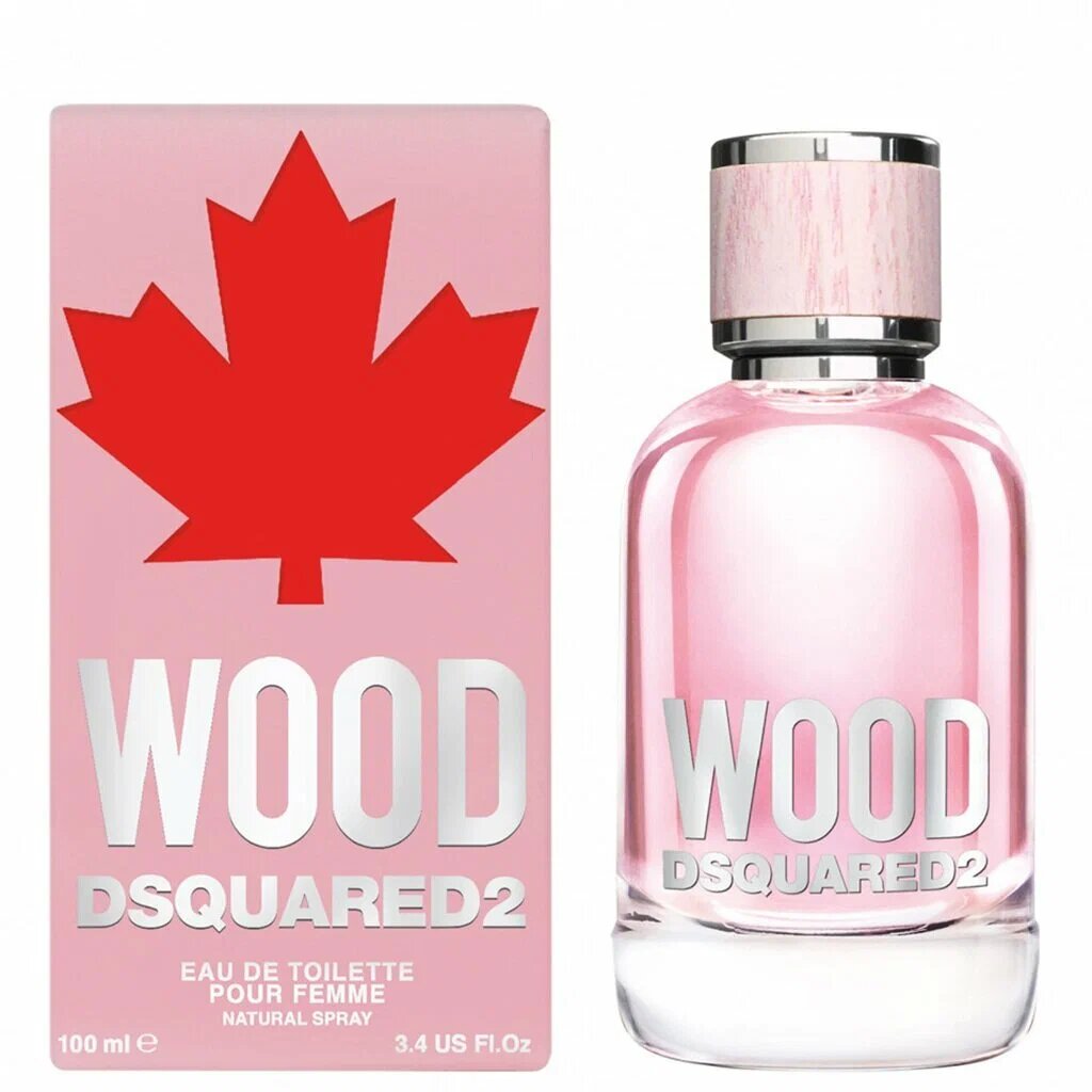 Туалетная вода Dsquared2 Wood Pour Femme, 100мл, древесные ноты