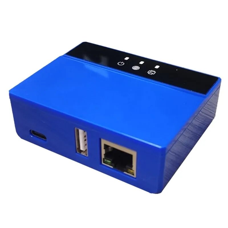 Сервер Печати WiFi Ethernet Bluetooth, Вилка EU — фото 1