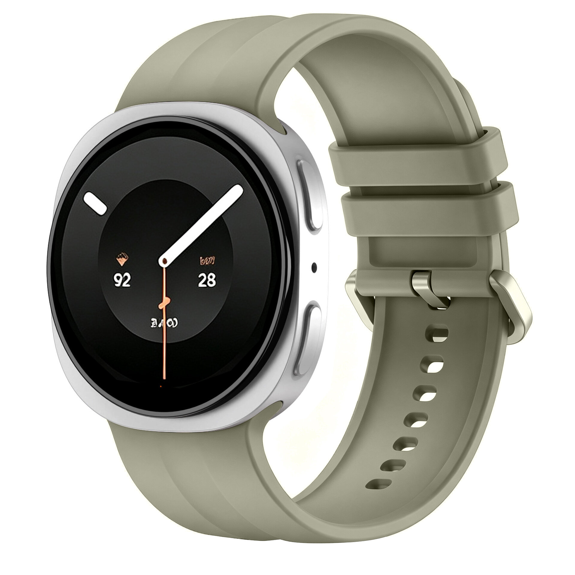 Лента для Samsung Galaxy Watch 9 Ременьок 44 мм 40 мм Спортивный силиконовый браслет Correa Galaxy Watch 9
