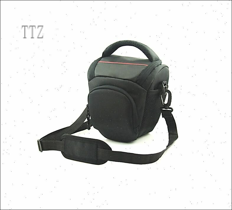 Чехол-сумка MyPads TC-1135 для фотоаппарата Canon EOS 60D, 500D, 550D, 600D, 650D, 3000D, 4000D из качественной износостойкой влагозащитной ткани черный