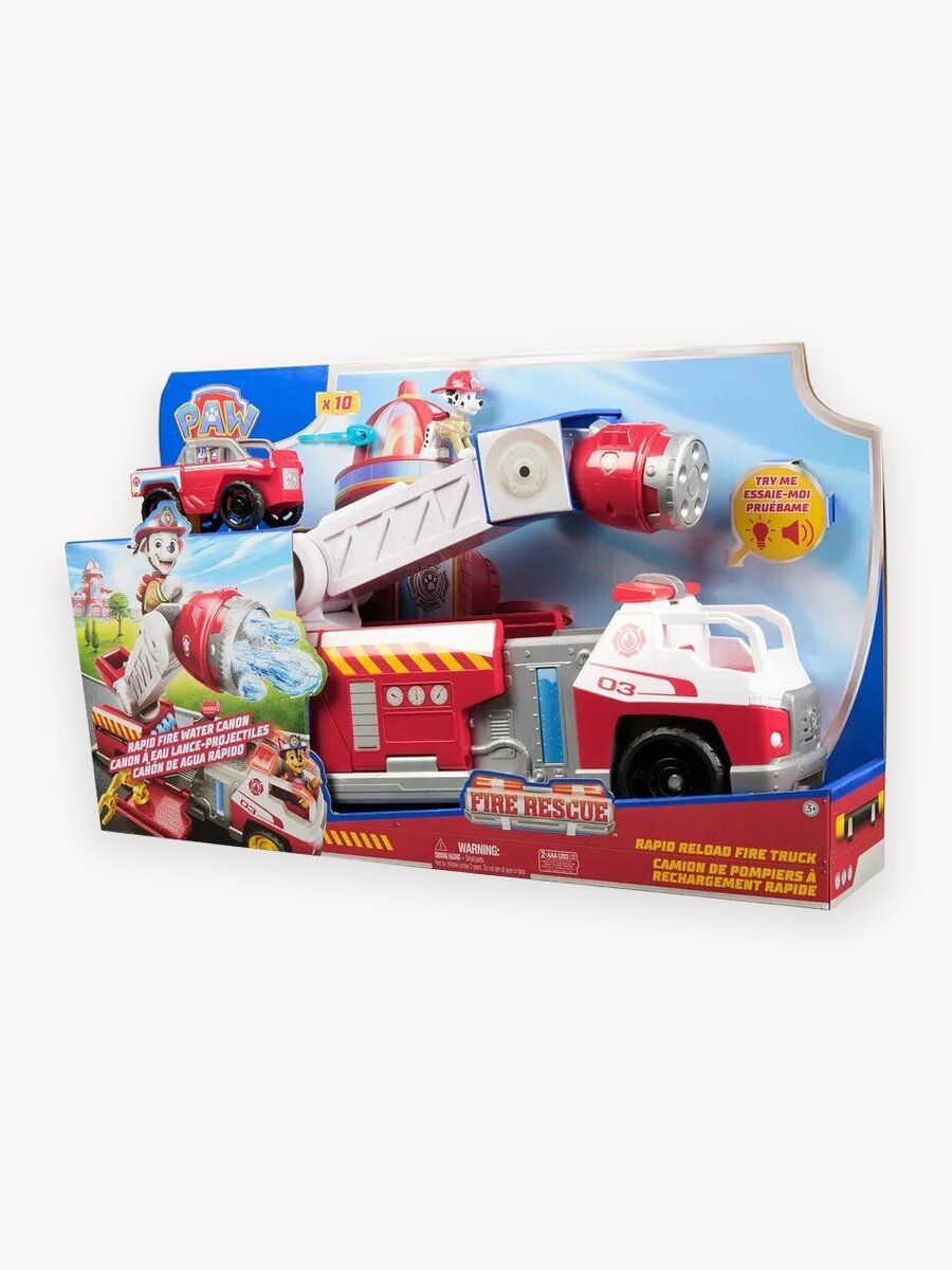 Щенячий патруль. Игровой набор Пожарная машина делюкс
