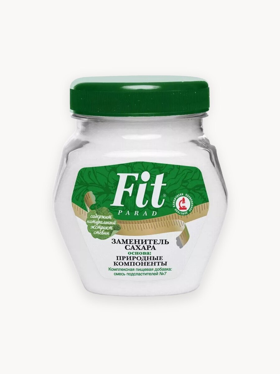FitPARAD / Сахарозаменитель ФитПарад №7 банка, набор 2 штук по 180 г.