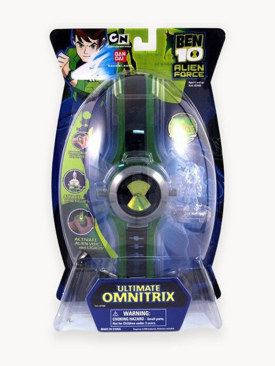 605 (новинка) Часы Омнитрикс Бен Тен - Ben 10 Omnitrix Ultimate (звук, свет)