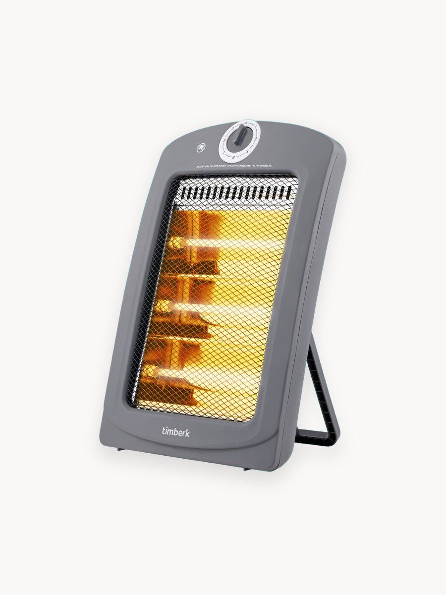 Инфракрасный обогреватель Timberk T-IR1000-D10HU , не сжигает кислород, с датчиком падения