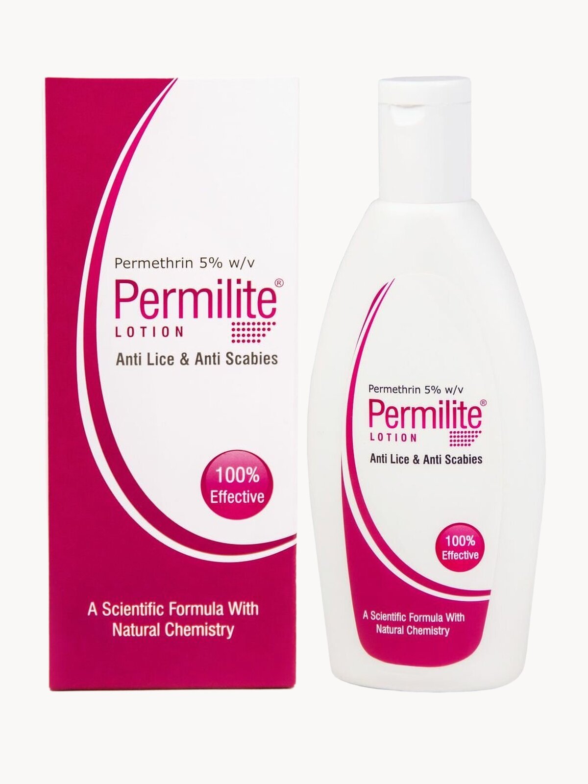 Лосьон от чесотки Permilite с перметрином для всех типов кожи, 100 мл