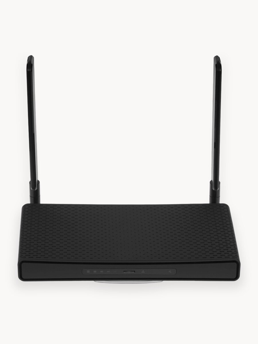 Wi-Fi роутер MikroTik hAP ac3 RBD53IG-5HACD2HND, 2 антенны, черный