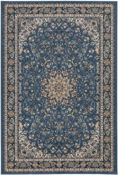 Ковер шерстяной бельгийский на пол в гостиную в спальню 160х240 см бежевый классический ворс 8 мм 402940 Kover-Russia