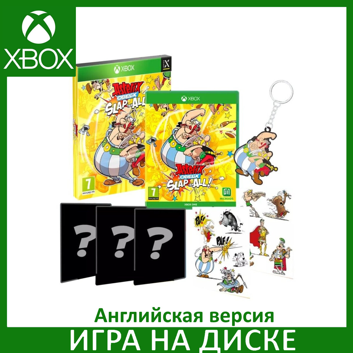 Игра Asterix and Obelix Slap Them All! Limited Edition Xbox One, Series X Английский язык Диск на Xbox