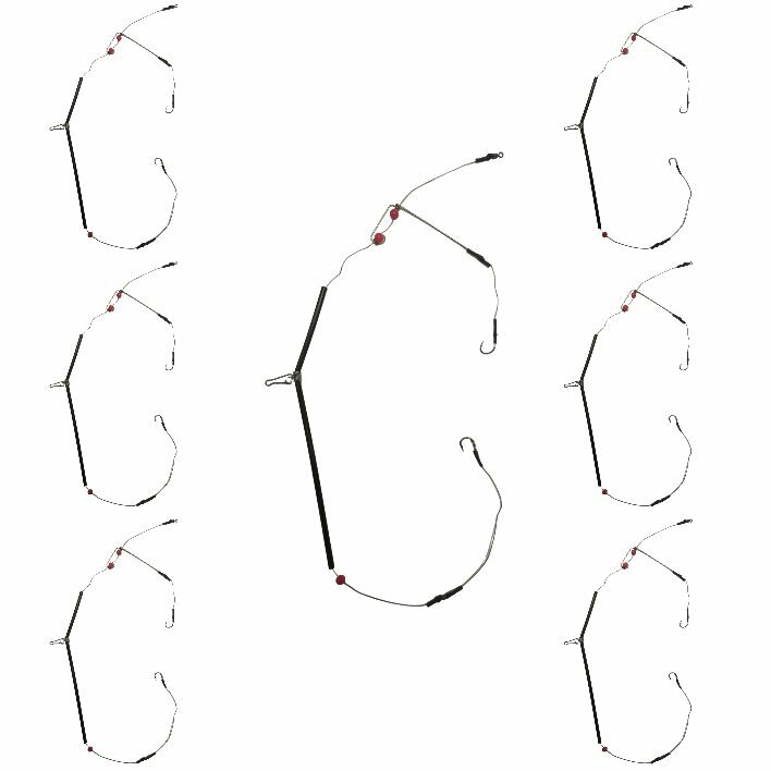 7 ШТ. Антизакручиватель оснащенный 2-мя крючками. Готовый монтаж.