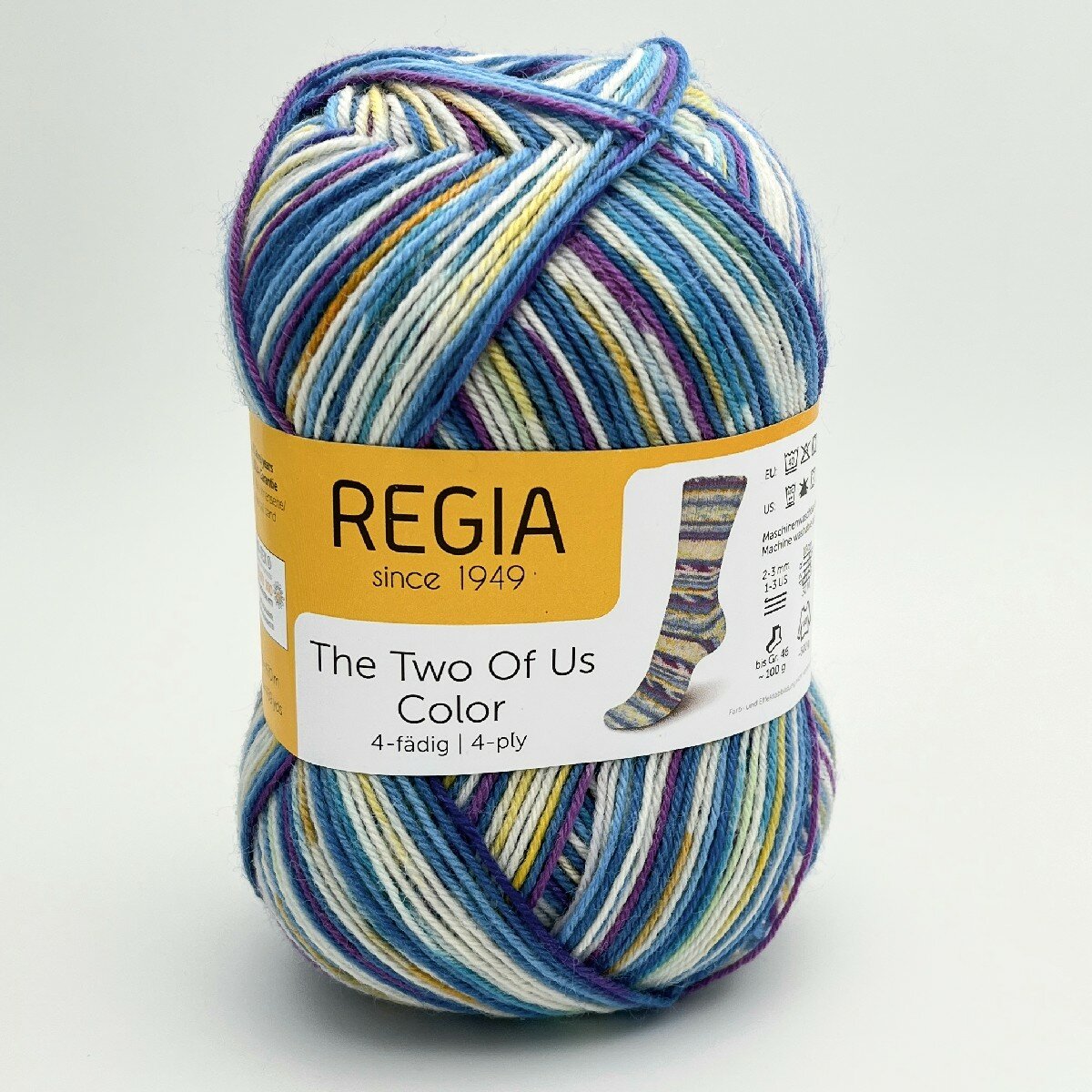 Пакет - The Two Of Us Color /Ту ов Ас Колор/ пряжа Regia, MEZ, 9891273-00281 (03013, *)