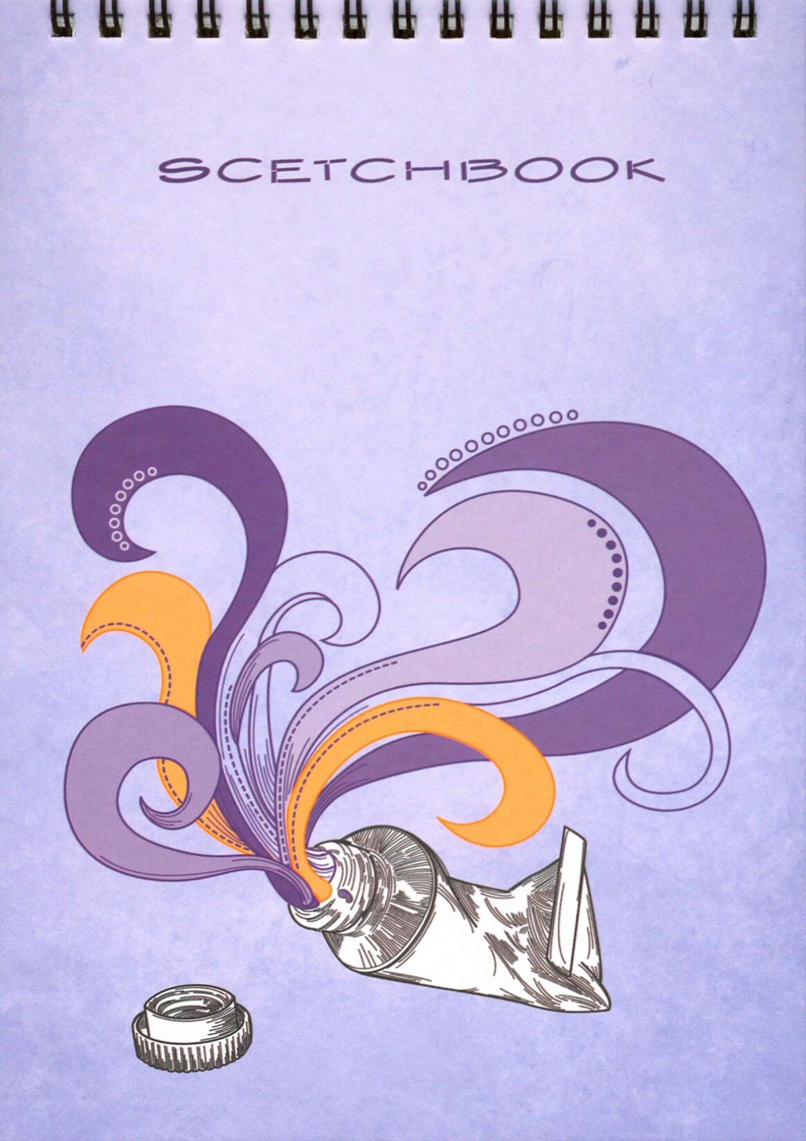 Скетчбук 40 листов, А5, спираль, Палитра настроения (ТС5404743)