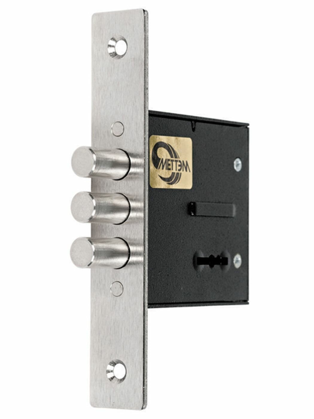 Замок Mettem (Меттэм) врезной сувальдный ЗВ8 852.0.0, 5 кл.