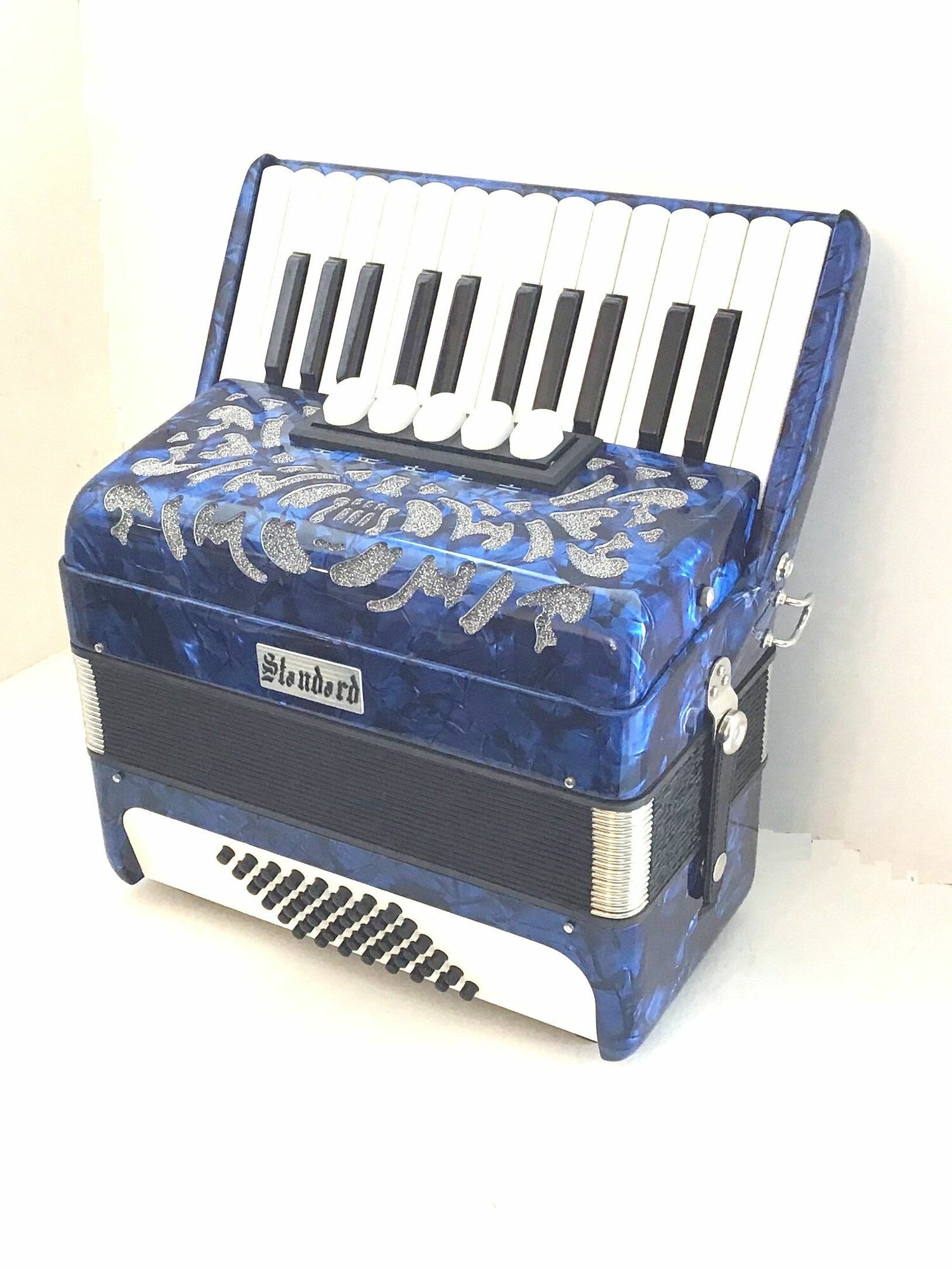 Аккордеон STANDARD "JUNIUOR 32" 26/48-III- 5, синий перламутр
