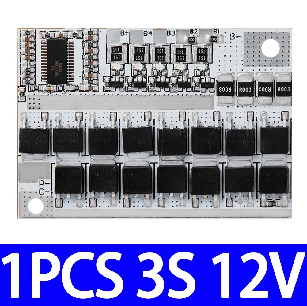 BMS плата 3S 12V 100A Baishundianzi