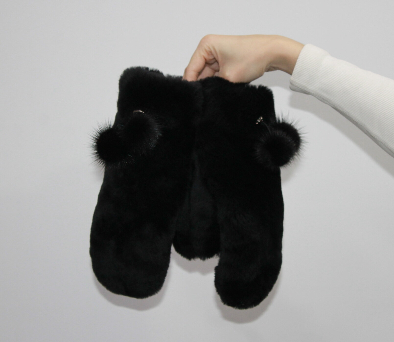 Варежки Варежки мутоновые для женщин