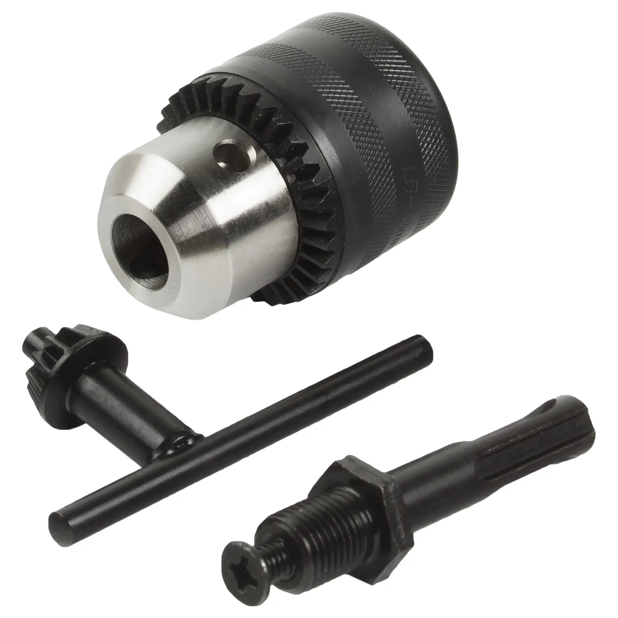 Спец патрон с ключом и адаптером SDS-plus 1.5-13 мм для дрелей и перфораторов