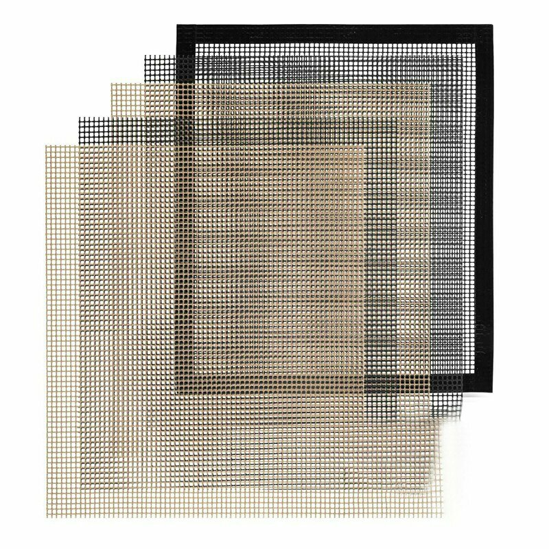 Шт. сетчатые коврики для гриля, листы для гриля, антипригарные коврики для гриля, многоразовые аксессуары для барбекю 15,7X13 дюймов