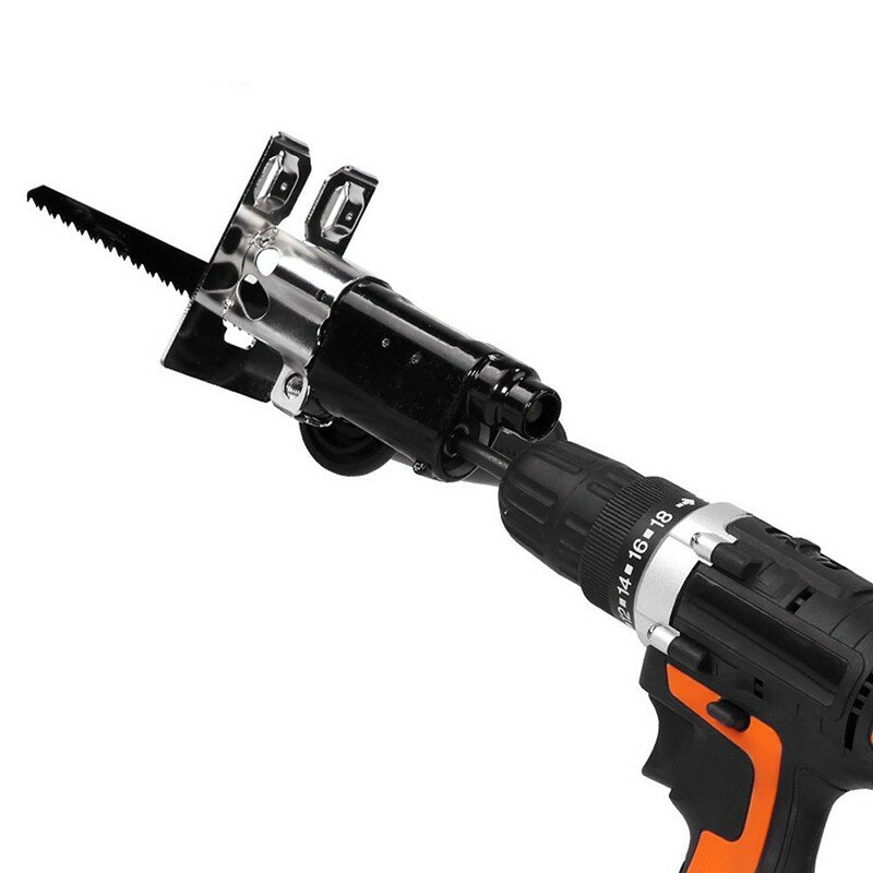 Насадка для возвратно-поступательной пилы, электрическая дрель, лобзик, напильник, резак 3 в 1 по дереву и металлу