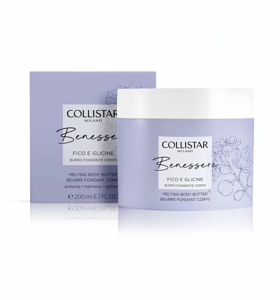 Collistar - Benessere Fico E Glicine Melting Body Butter - Крем масло для тела, 200 мл