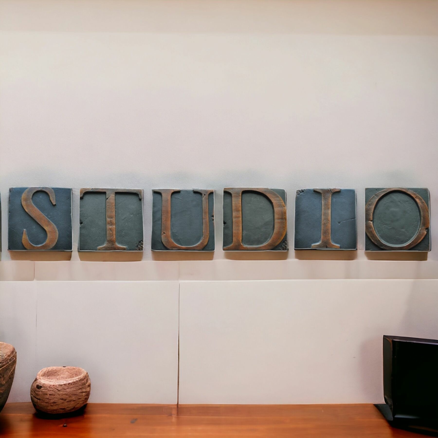 Модульное панно, декор на стену Studio Студия, картина для дома, офиса, кафе