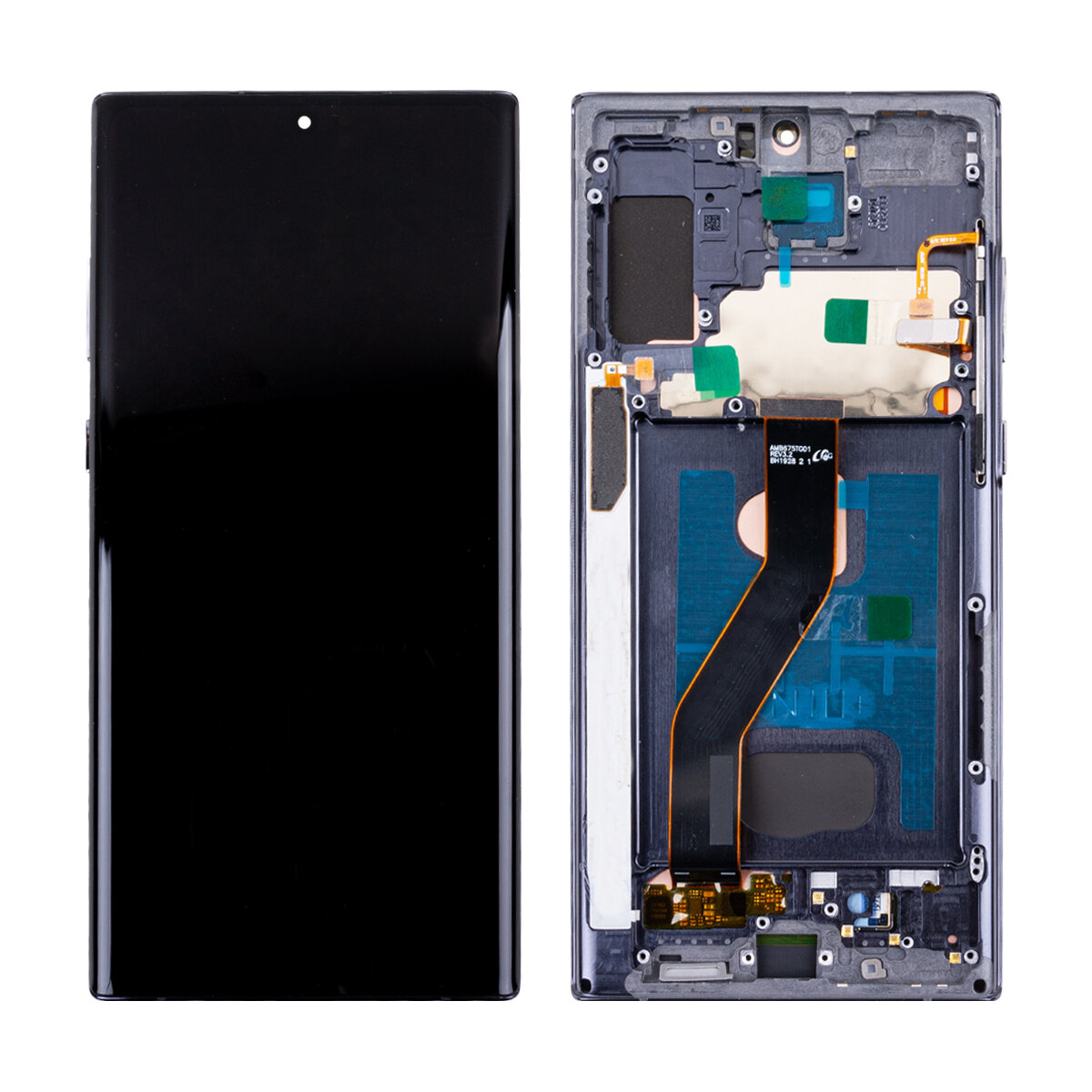 Дисплей для Samsung N975F (Note 10+) модуль Черный - (OLED) (Full Size)