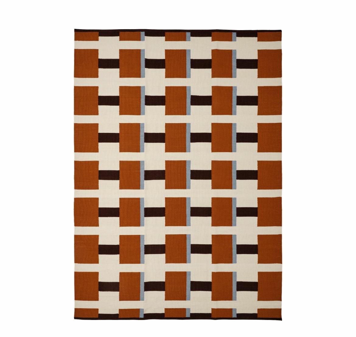 Ковер икеа STOCKHOLM 2025, безворсовый, ручная работа, Швеция, 1,7х2,4 м