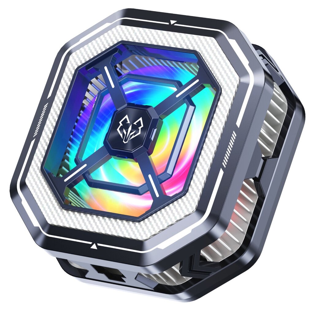 Кулеры для мобильных телефонов , Радиатор мобильного телефона с 2 настройками скорости вращения вентилятора для охлаждения полупроводникового радиатора игрового телефона