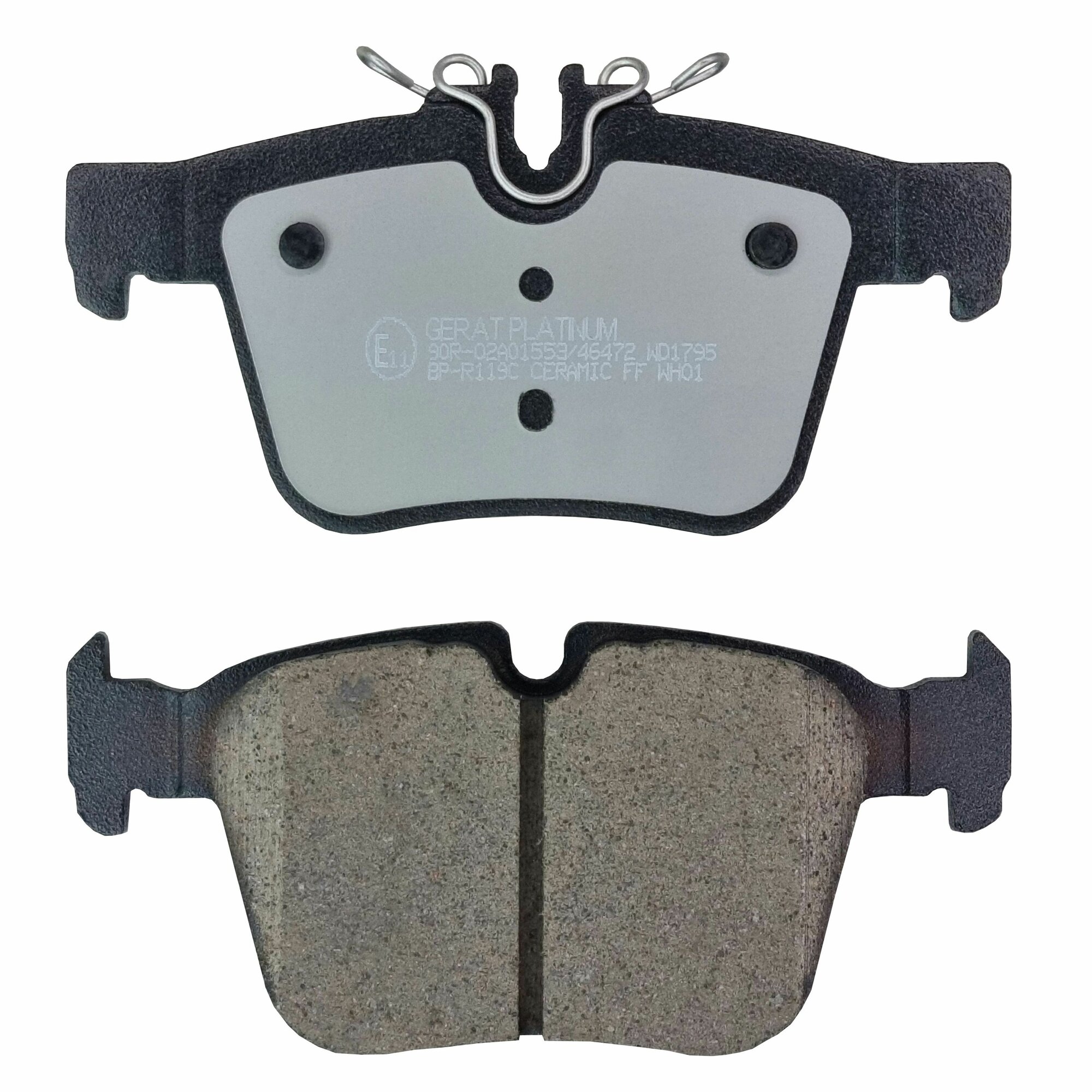 Тормозные колодки Gerat BP-R119C (задние) Platinum