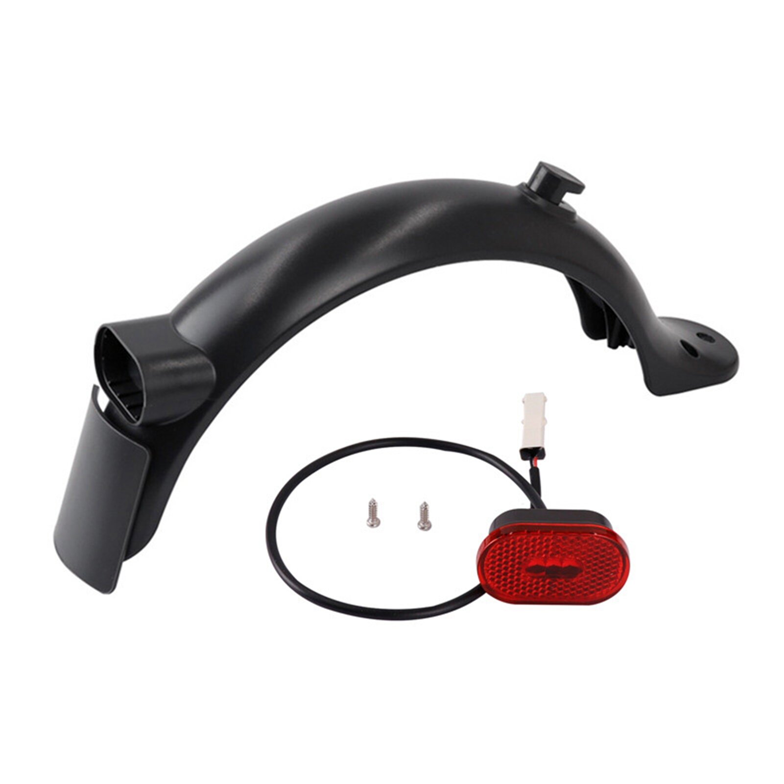 Комплект задних и передних брызговиков для электроскутера с задним фонарем, совместимый с электроскутером M365 Pro2