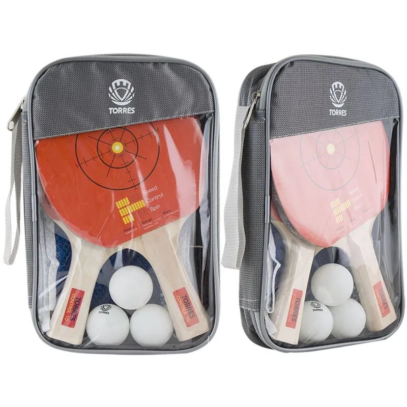 Набор д/ настольного тенниса TORRES Control 10, TT0010, 2 р.3 м. сет. блис 1996779