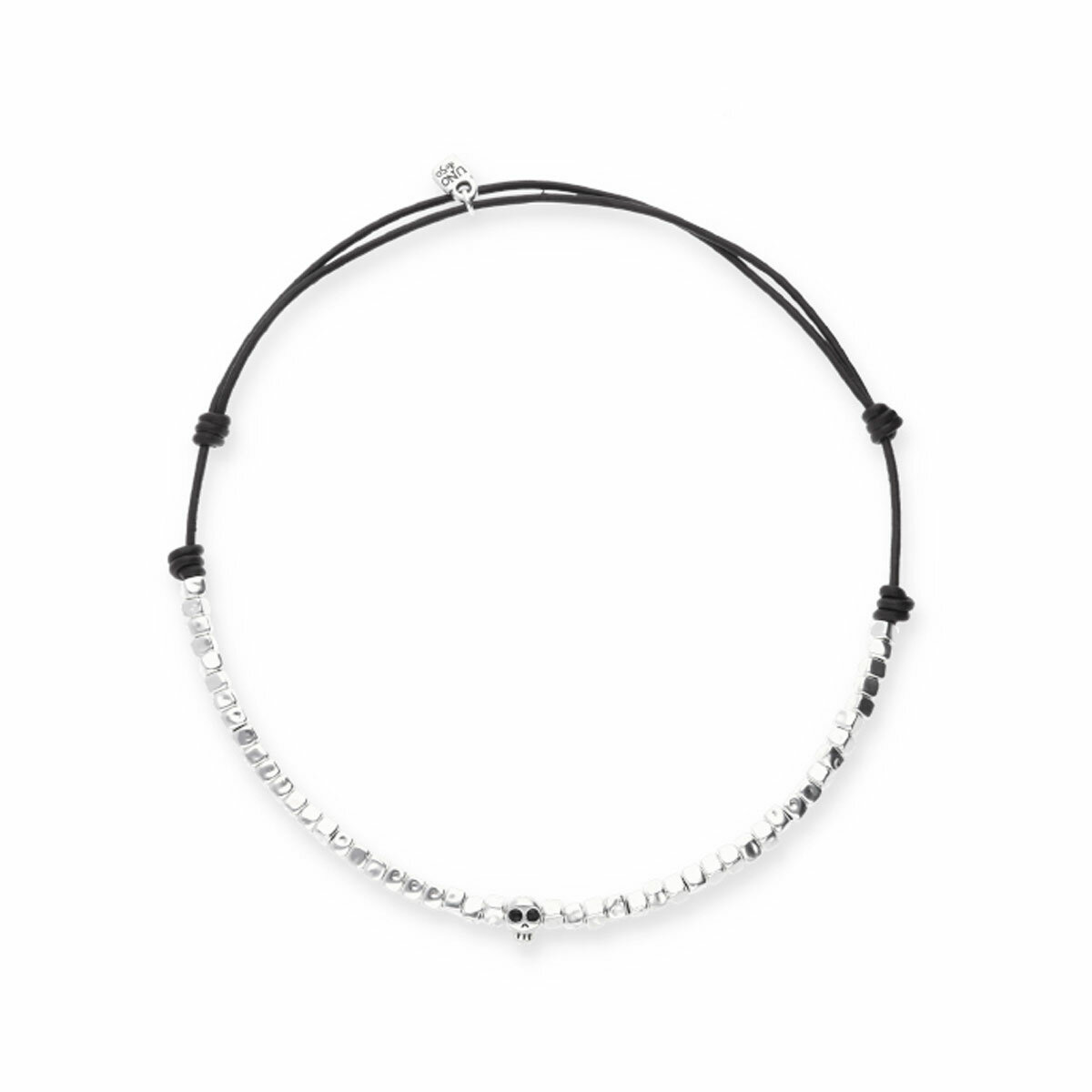 Колье, кожа