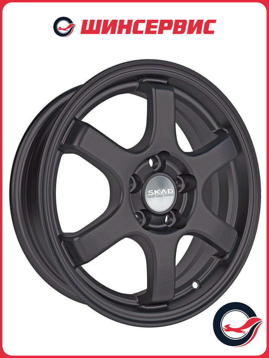 Литой колесный диск Скад Киото R15x6.0J 4x100 ET38 ЦО67.1 для автомобиля