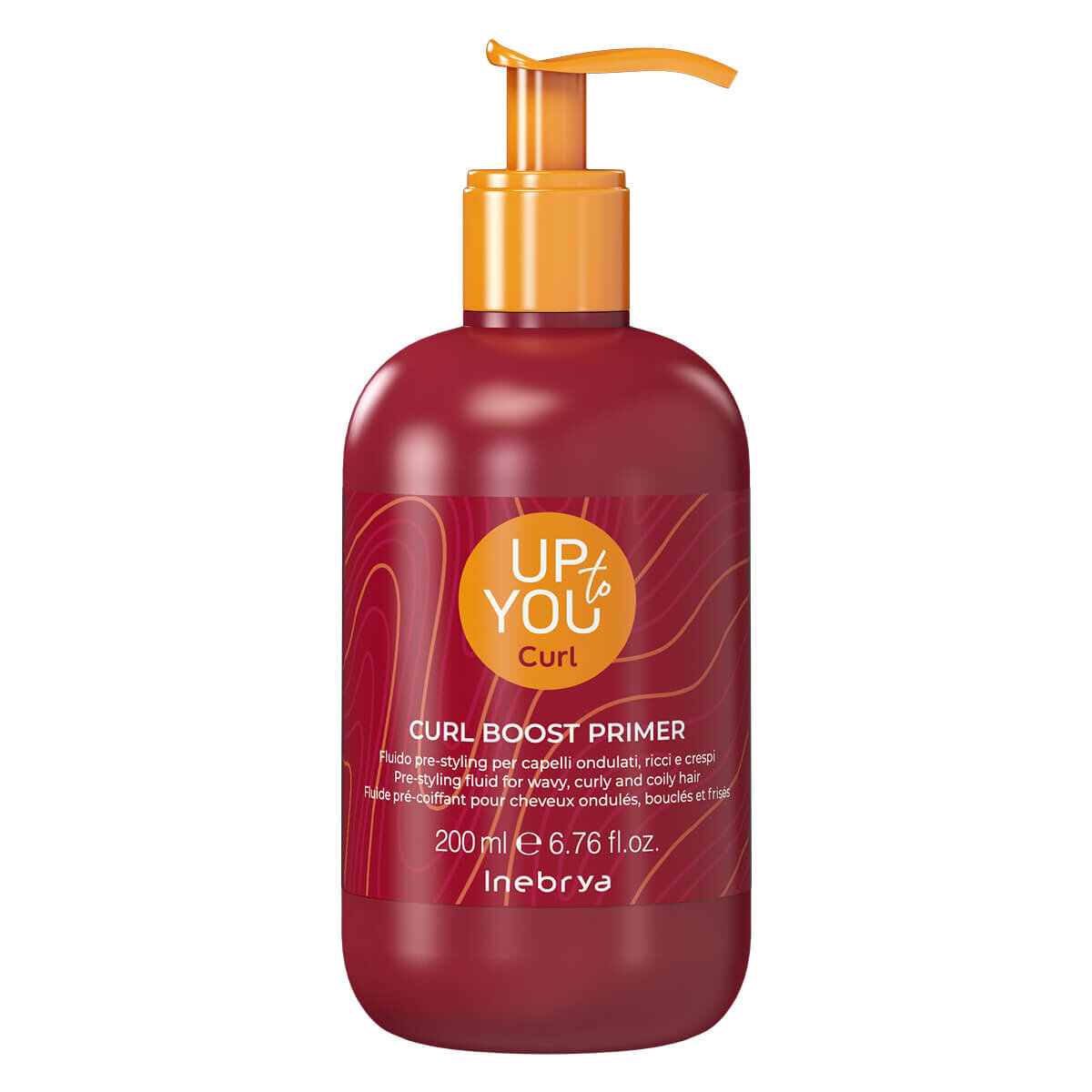 Флюид праймер для кудрявых волос Inebrya Up To You Curl Boost Primer, 200 мл